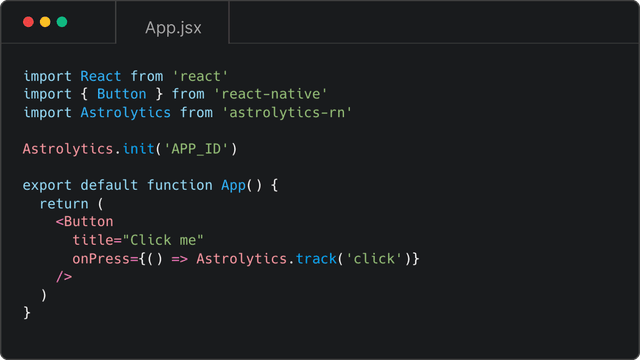 Astrolytics | React Native